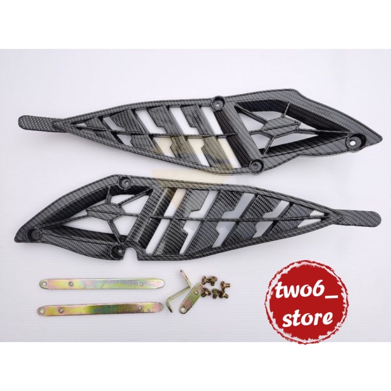 RSX150 ENGINE SIDE COVER CARBON AND COLOUR RSX WINNER X | Shopee Malaysia