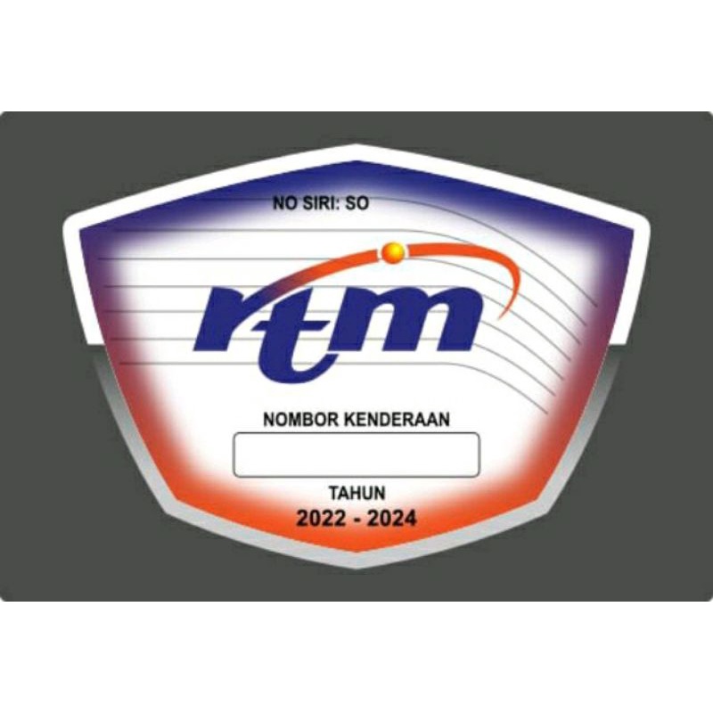 RTM sticker kenderaan custom 5 × 7 cm | Shopee Malaysia