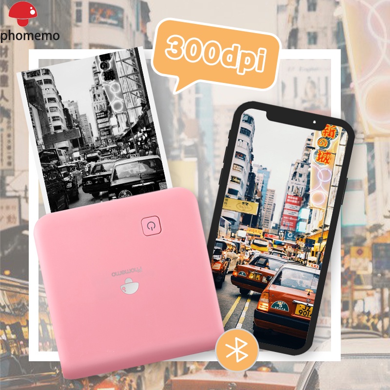 Phomemo M02 Pro Portable Printer Bluetooth Mini Thermal 300dpi Wireless ...