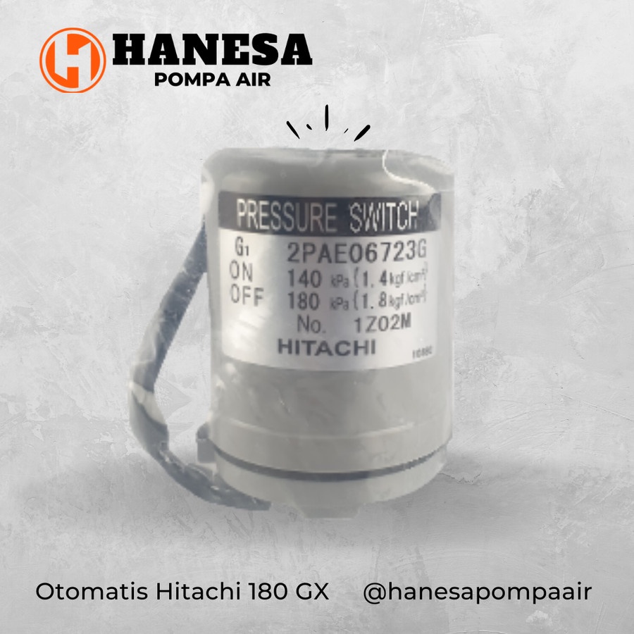 Automatic Hitachi WMP 100/150 GX - WMP 130/180 GX (Pressure Switch ...