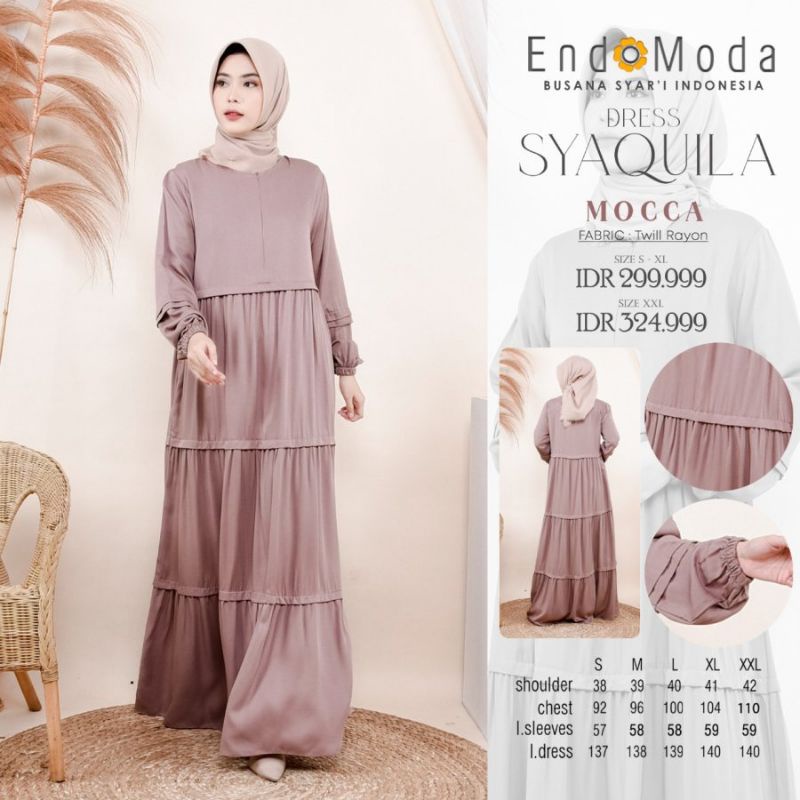 Syaquila Robe Contemporary Robe Brocade Robe Latest Robe 2022 | Shopee ...