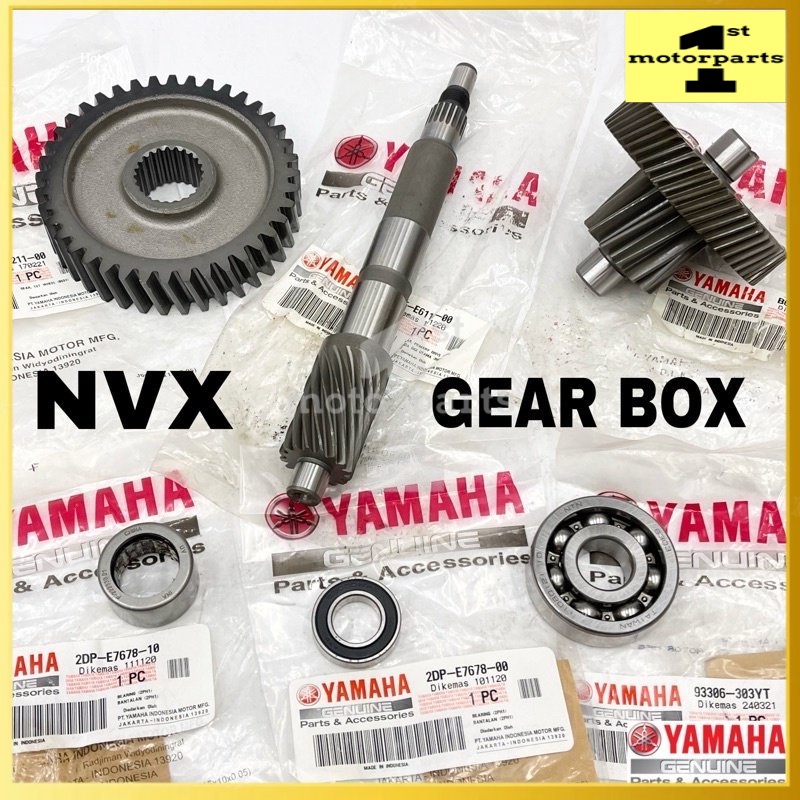 [100% ORI YAMAHA] NVX NVX155 V1 ENGINE ENJIN GEAR BOX SET GPD 150 B65 ...