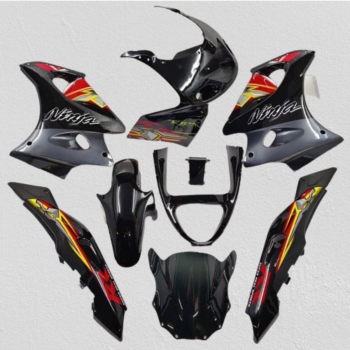 COVERSET KAWASAKI RR150 NINJA SHURIKEN ZX 150 RR / 150RR / DOUBLE R ...