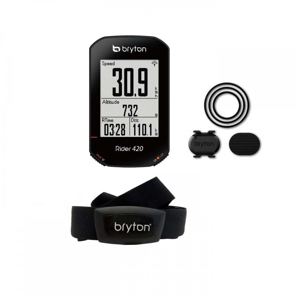 CYCLINGPARTS FREE CASING ORIGINAL SENSORS BRYTON RIDER 420 GPS CYCLING ...