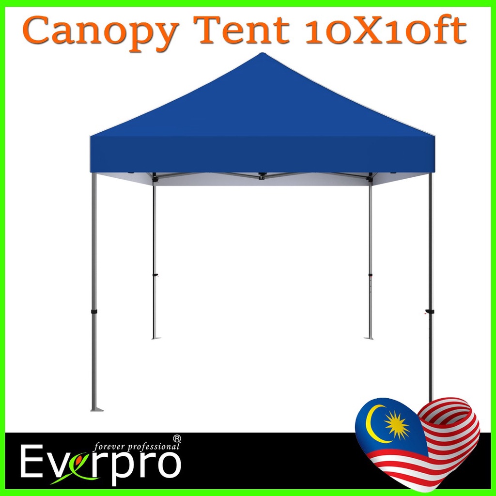 0x10ft 3x3m folding canopy / folding tent / kanopi bazar / khemah ...