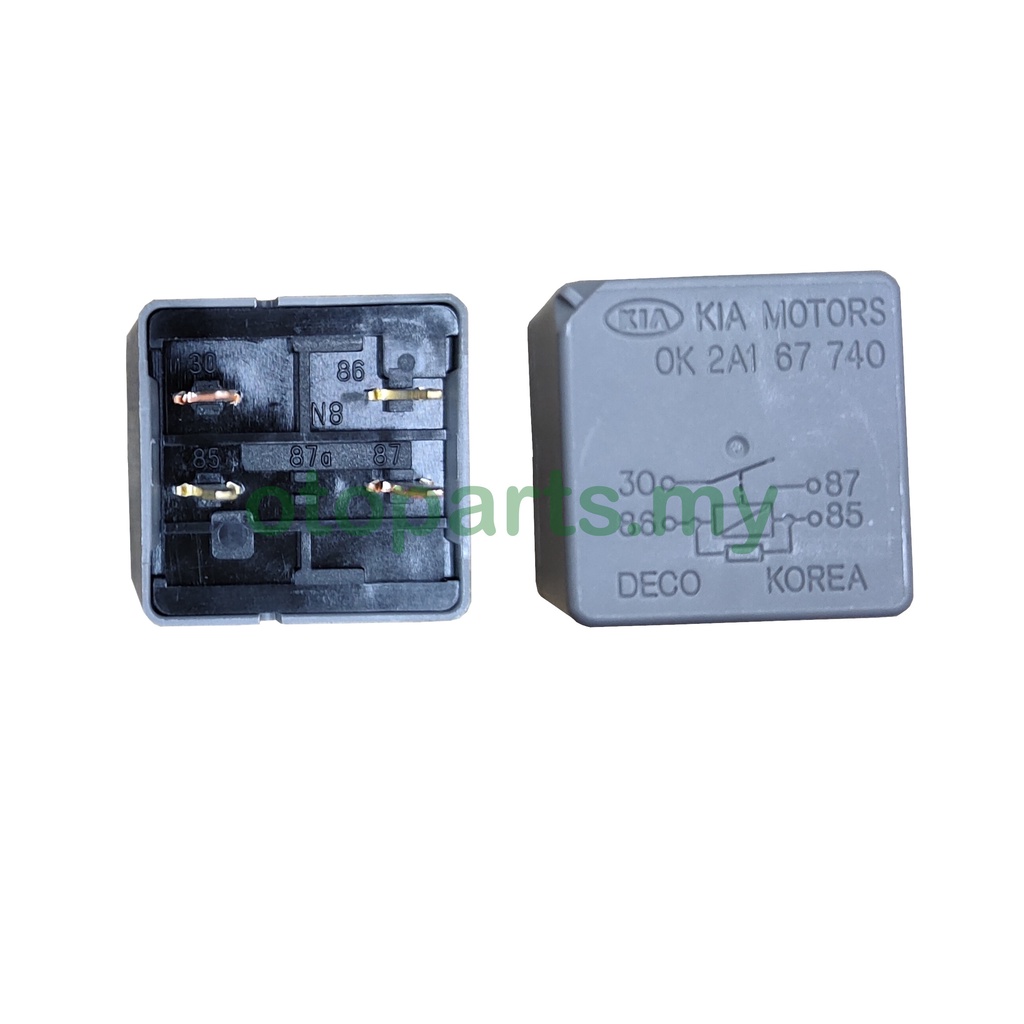 Original DECO KOREA Relay Proton / Hyundai / Kia 12V (4PIN / Big ...