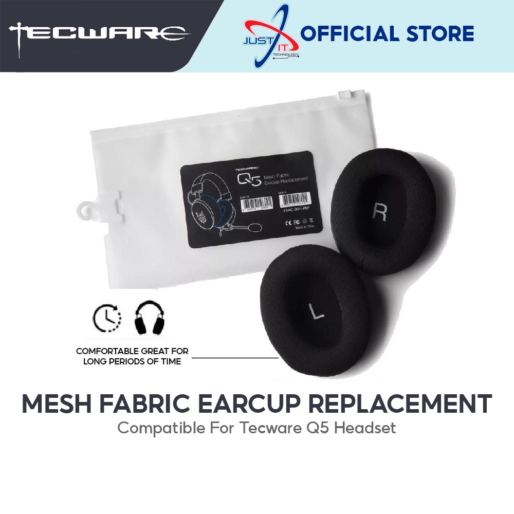 TECWARE Q5 Mesh Fabric Earcup Replacement | Shopee Malaysia