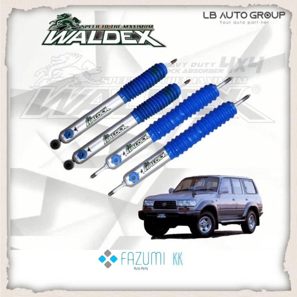 Toyota Land Cruiser LC80 Series WALDEX Soft Hard Adjustment Gas ...