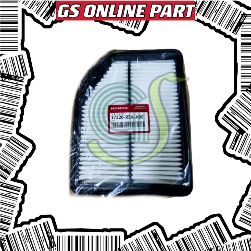 HONDA CRV TOA TON 2.4 ENGINE AIR FILTER 17220-R5A-A00 OEM HONDA ...