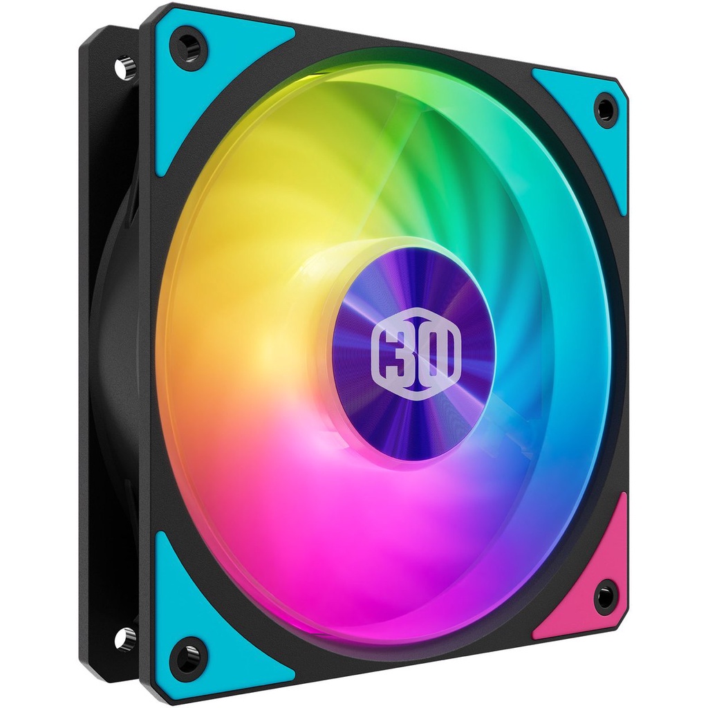 Cooler Master MOBIUS 120 ARGB 30th Anniversary Edition 120mm CPU Fan 5V ...