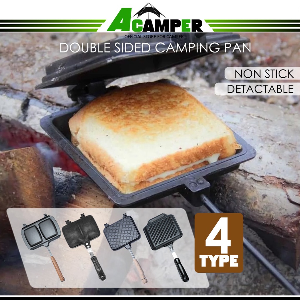 Sandwich Maker Pan Pembakar Roti Sandwich Toaster Panini Maker Bread ...