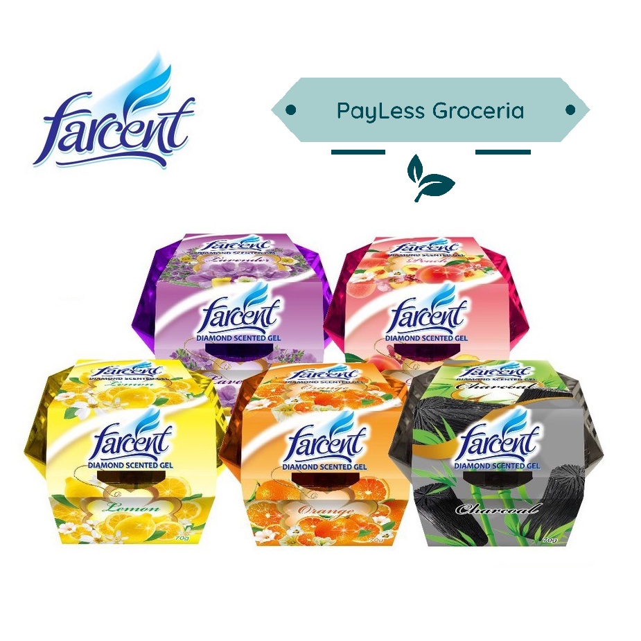 Farcent Diamond Scented Gel Air Refresher 70g | Shopee Malaysia