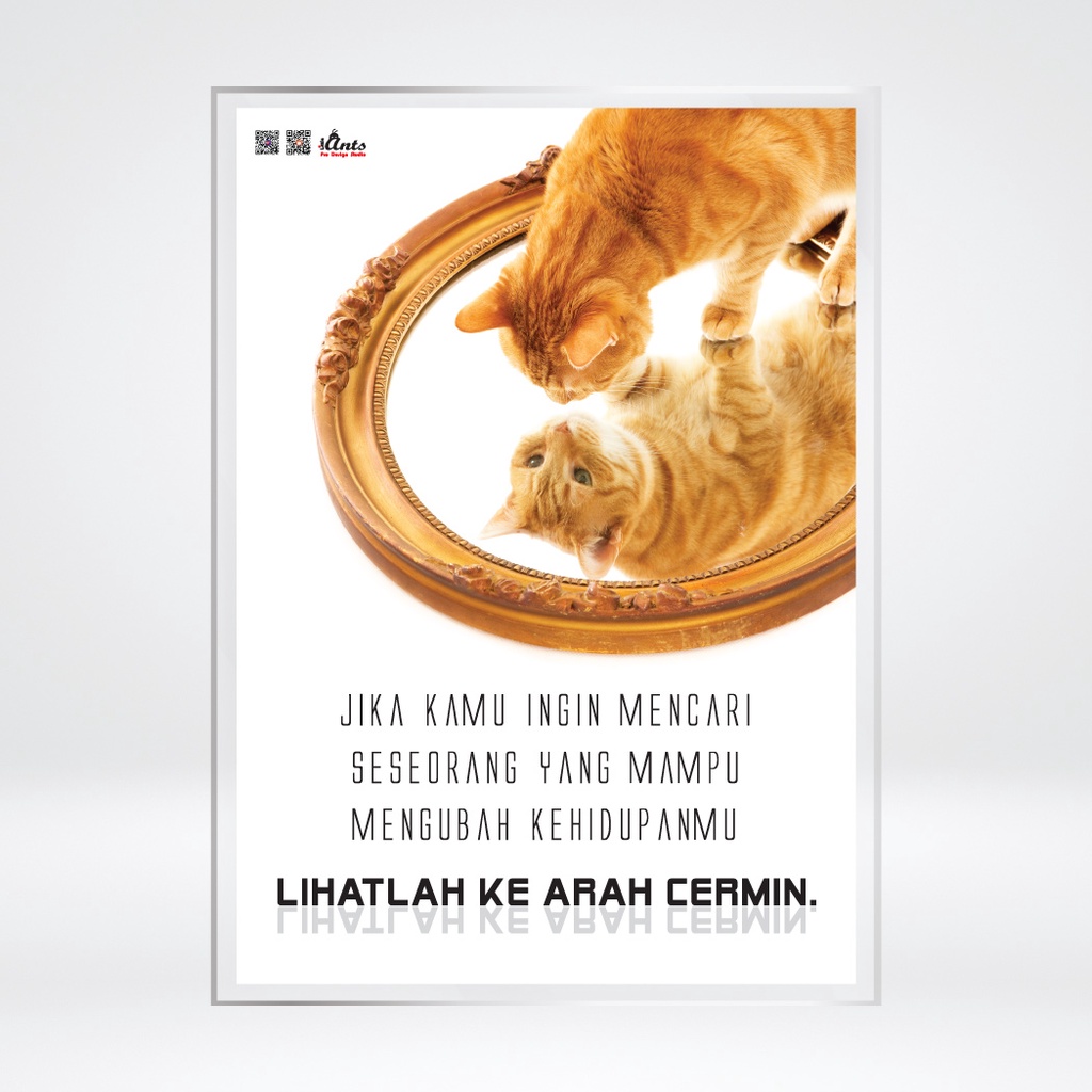 Poster Kata-kata Motivasi [A4 Laminated Poster] Positif Mutiara Hikmah ...