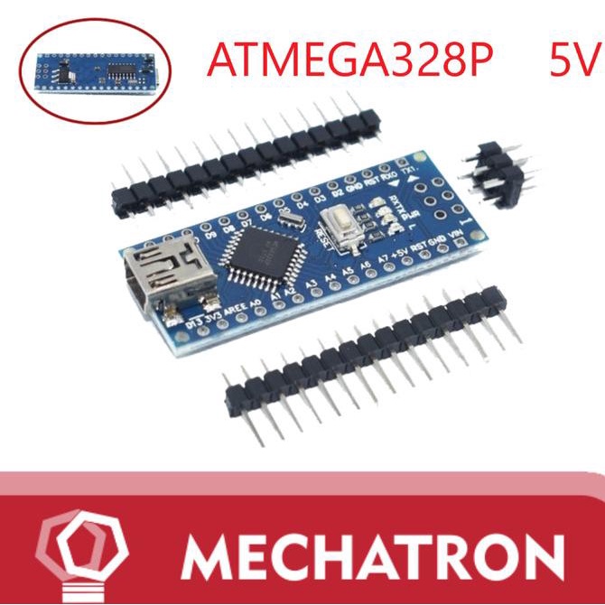 Arduino Compatible Nano V3 0 Atmega328p 5v 16mhz Clone Shopee Malaysia