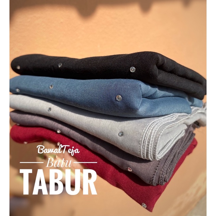 BATU TABUR AIRIS PREMIUM | BT EXCLUSIVE KELIM TEBAL TUDUNG BAWAL COTTON ...