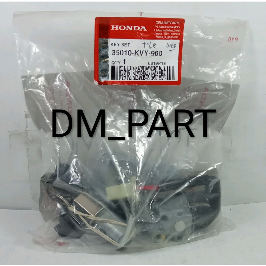 Key Contact stop Contact key set BEAT KVY ORI ORIGINAL ORIGINAL HONDA ...
