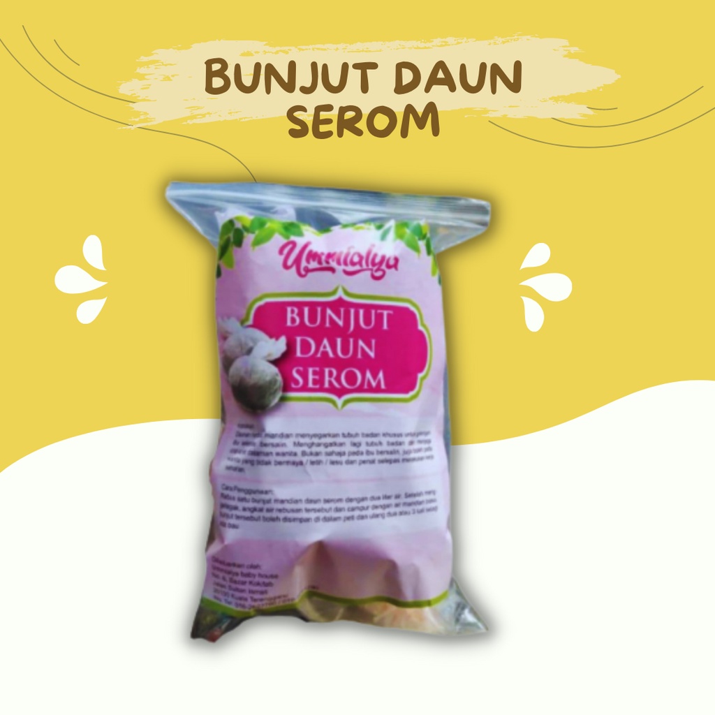 MANDIAN HERBA DAUN SEROM UMMIALYA / MANDIAN DAUN SEROM SELEPAS BERSALIN ...