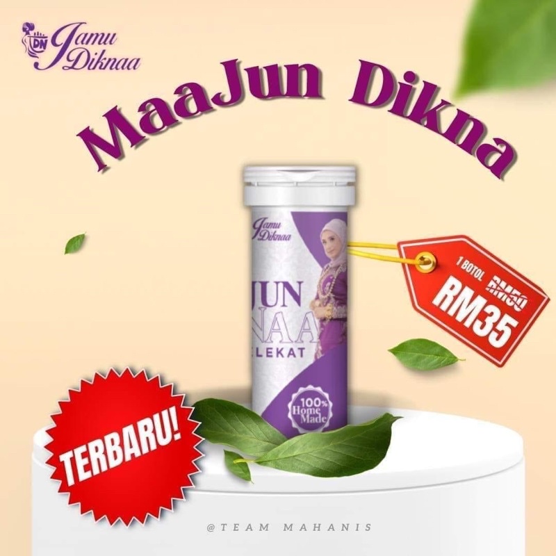 🔥ORIGINAL HQ🔥[READY STOCK] Maajun Diknaa Ketat Melekat Jamu Diknaa ...