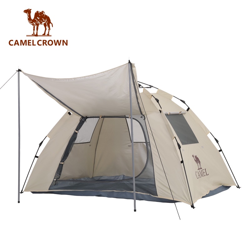 CAMEL CROWN outdoor tent 2-3 people automatic tent rain-proof and sun ...
