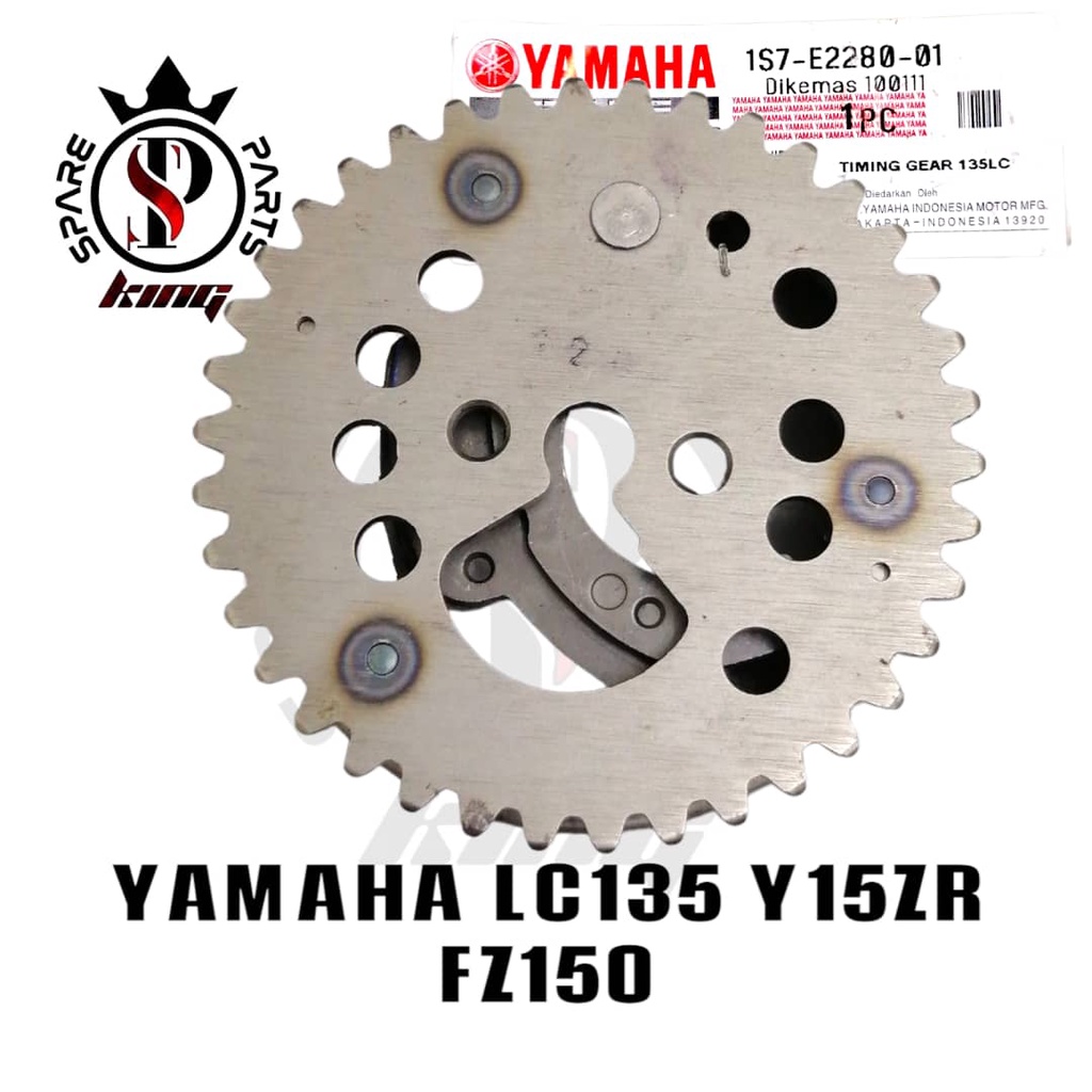 ORI YAMAHA LC135 LC FZ150 Y15ZR Y15 15ZR TIMING GEAR CAM GEAR | Shopee ...