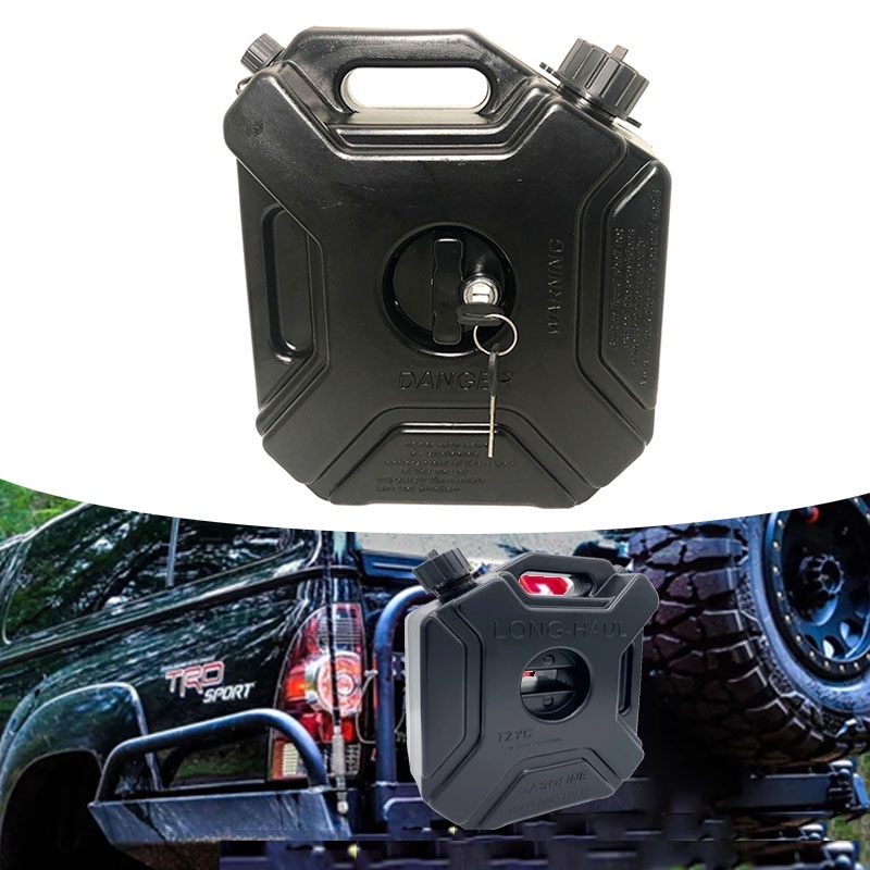2022 New 5L Portable Jerry Can Gas Fuel Tank Plastic Petrol Car Gokart ...