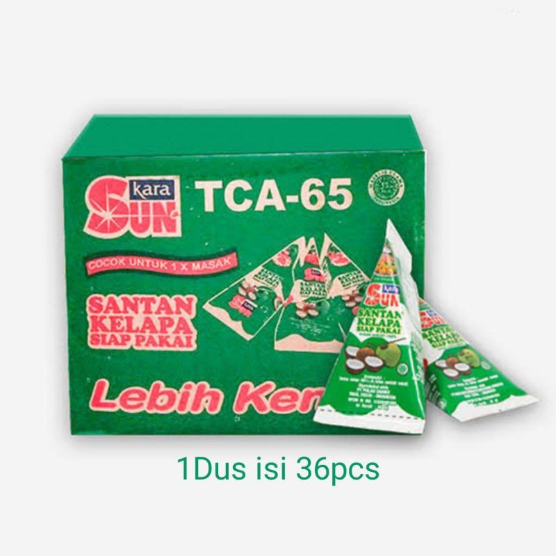 Sun Kara coconut milk TCA 65ml Dus / sun Kara 65ml Box / Kara triangle ...