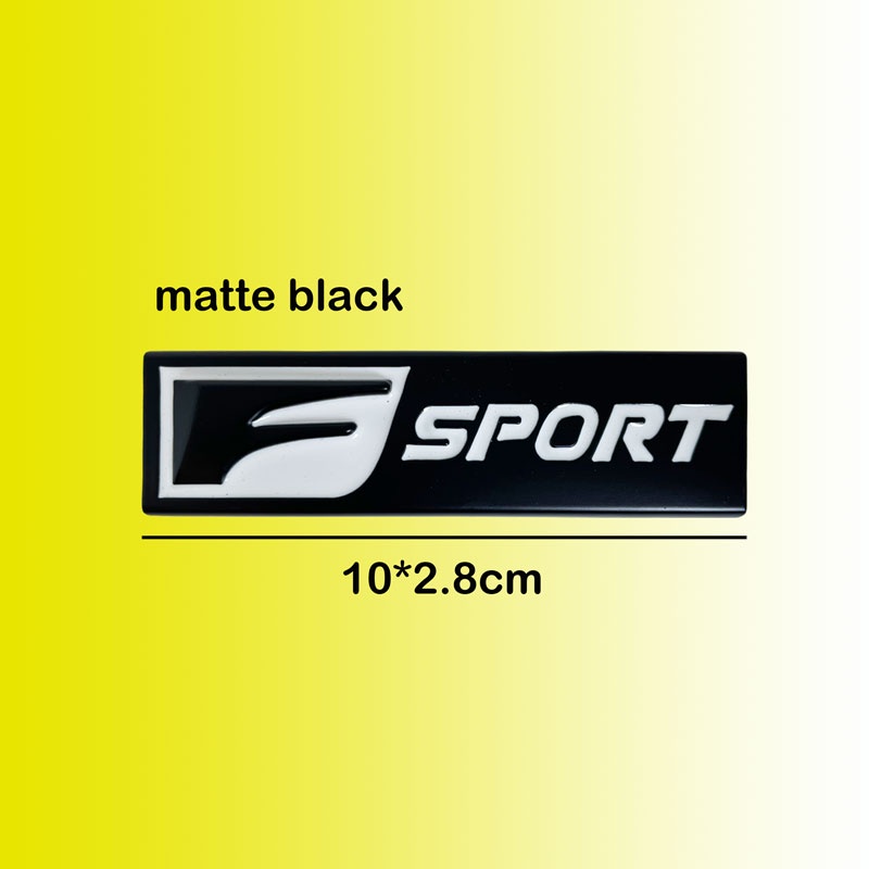 3D Metal F Sport Badge Emblem Decals Car Stickers for Lexus IS200T ...