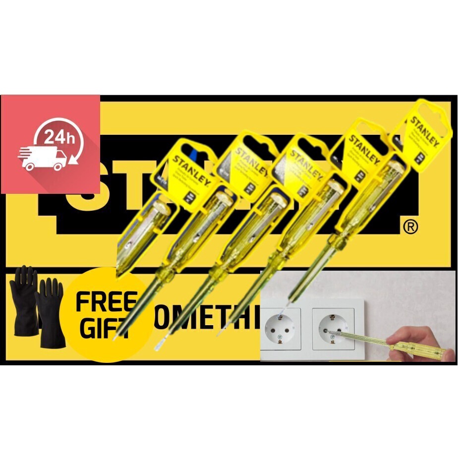 STANLEY [ORIGINAL] TEST PEN/SPARK DETECTING 100-500V FOR HOUSE ...