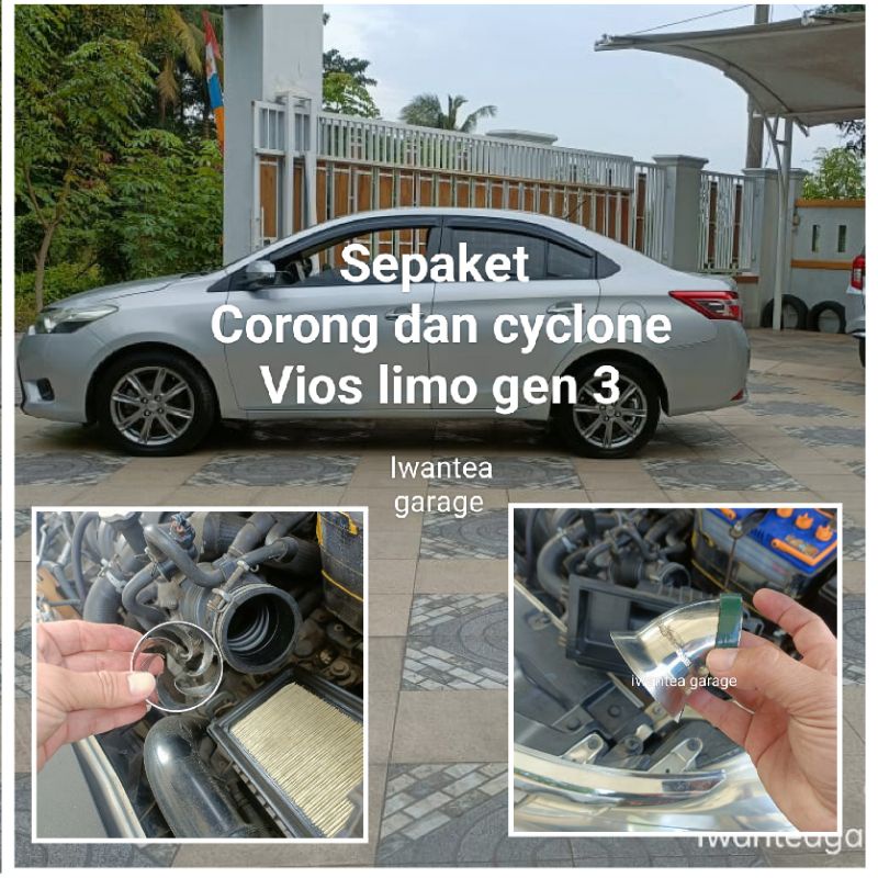 MESIN A package of funnel and cyclone Vios Limo Yaris 1NZ Gen 1/2/3 ...