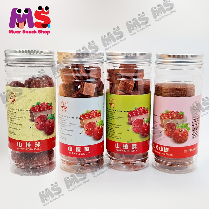 Spring 180g Hawthorn Ball / Haw Jelly/ Haw Crispy/ Haw Flake 山楂球 / 大片山楂 ...