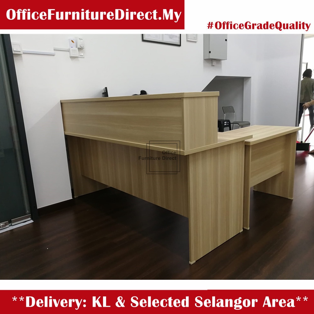 VSS Ex Cashier Reception Counter Table Set | Shopee Malaysia