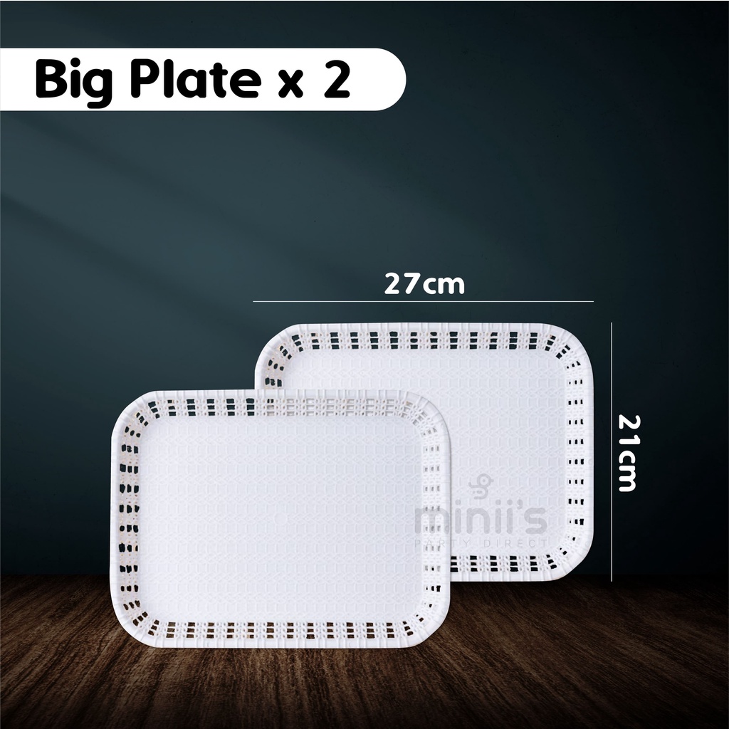 MINIIS PARTY Plastic Cake Stand Dessert Stand Dessert Tray Cake Stand ...