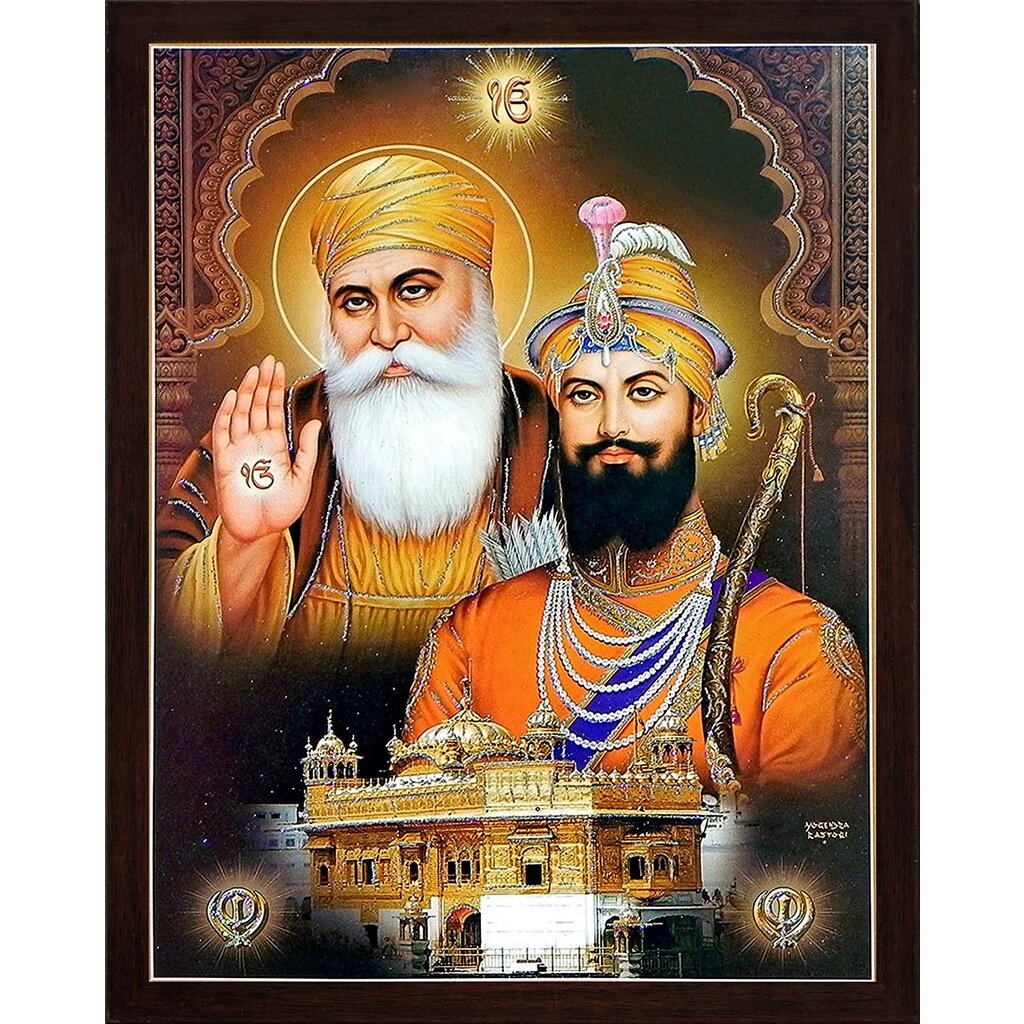 Guru Gobinder Singer Gift And Nanak Dev Gi Golden Temple Sikh Symbol Of ...