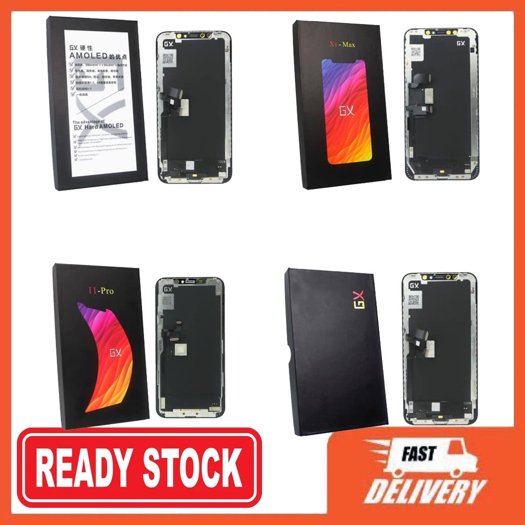 IPHONE AMOLED/OLED SCREEN GX BRAND IPHONE X XS XS MAX 11 11 PRO 11 PM ...