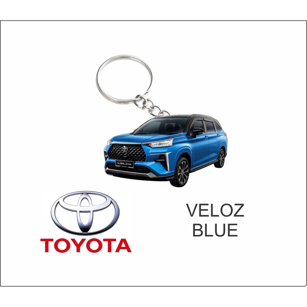 Toyota veloz blue keychain 2d | Shopee Malaysia