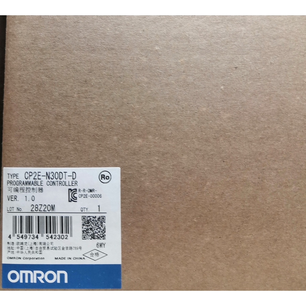 OMRON CP2E-N30DT-D Programmable Logic Controller (PLC) | Shopee Malaysia