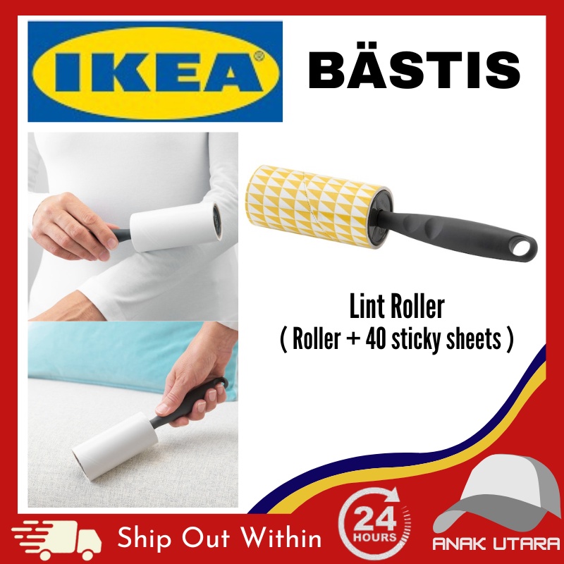 🇲🇾Ready Stock🇲🇾 IKEA BÄSTIS Lint Roller - Ikea Pengelek Lin (Roller ...