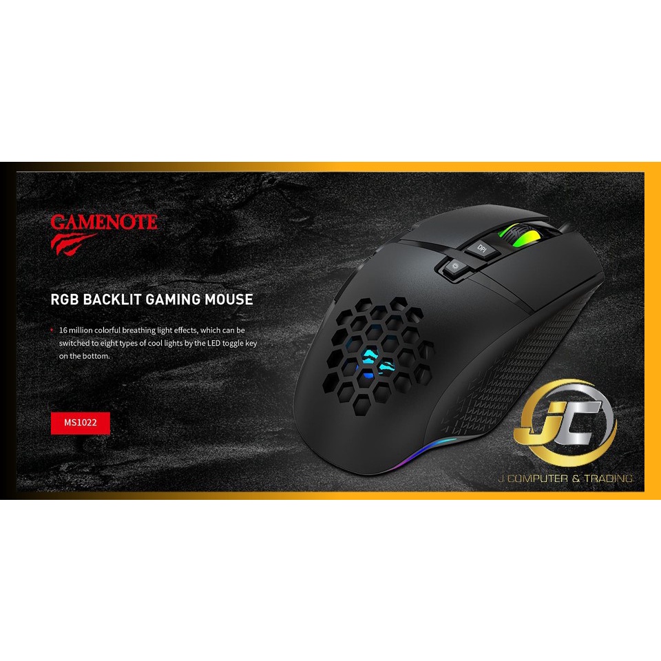 GAMENOTE RGB GAMING MOUSE MS1022 | Shopee Malaysia