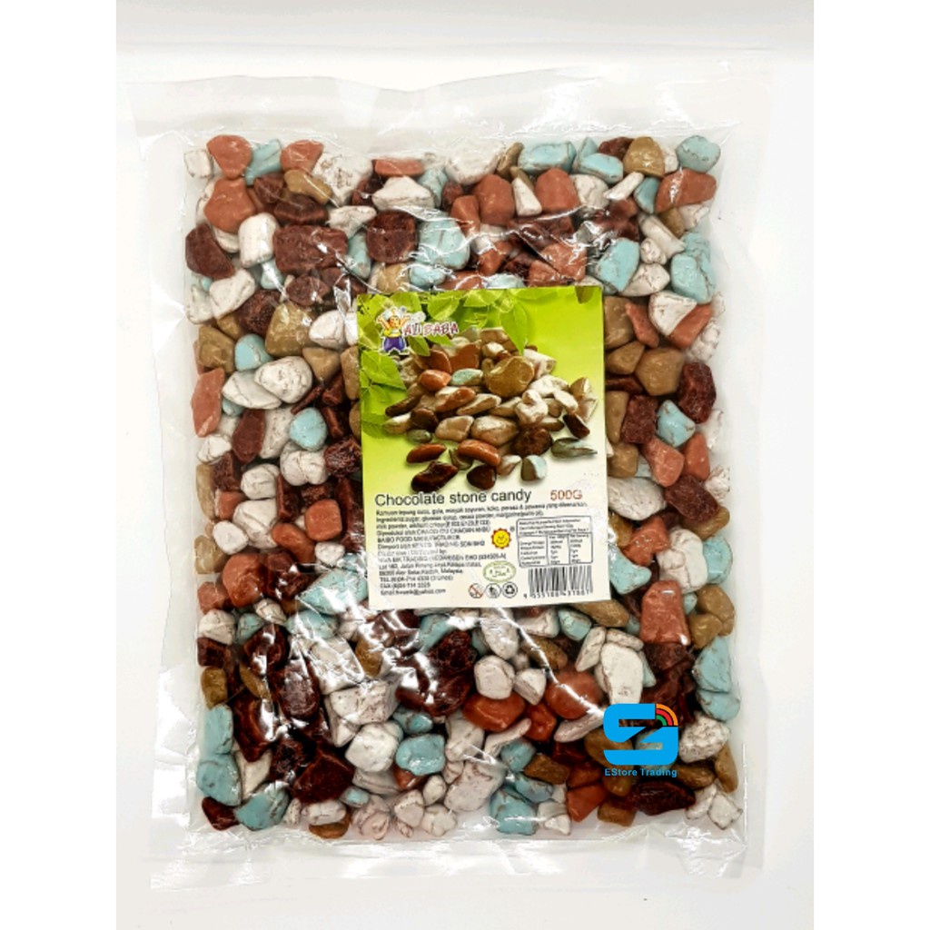 🔥 Alibaba Chocolate Stone Gummy Candy (500g)/ Coklat Batu,Exp: 01/2026 ...