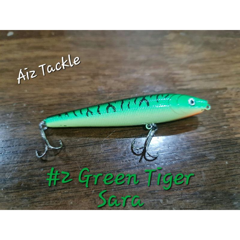 Aiz Sara Sara Pencil / Top water Floating Pencil / Pencil Siakap, Toman ...