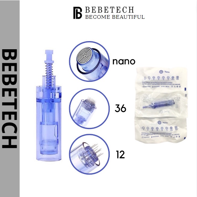 Nano Needle Head 12 36 Algae Culture Powder White Needle Dr Pen Machine ...