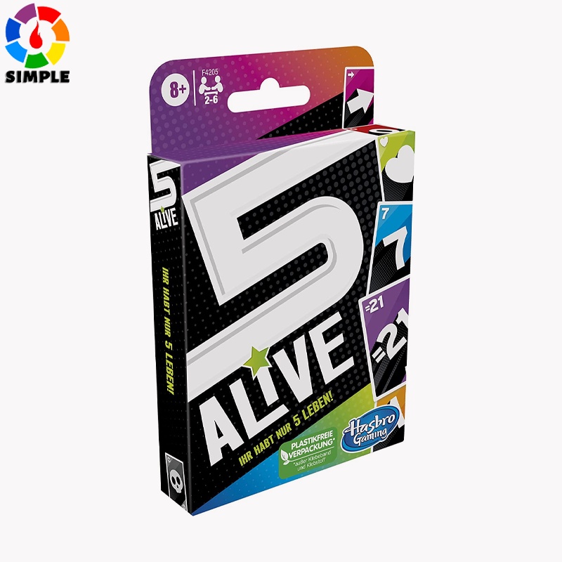 Five Alive Card Game Easy to Learn Family Game from 8 Years | Shopee ...