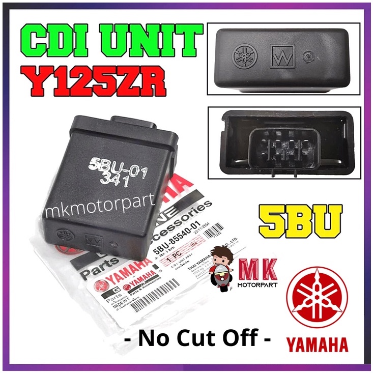 5BU CDI Unit Yamaha 125Z 125ZR Y125Z Y125ZR [ NO CUT OFF ] Racing Tuning Performance | Shopee ...