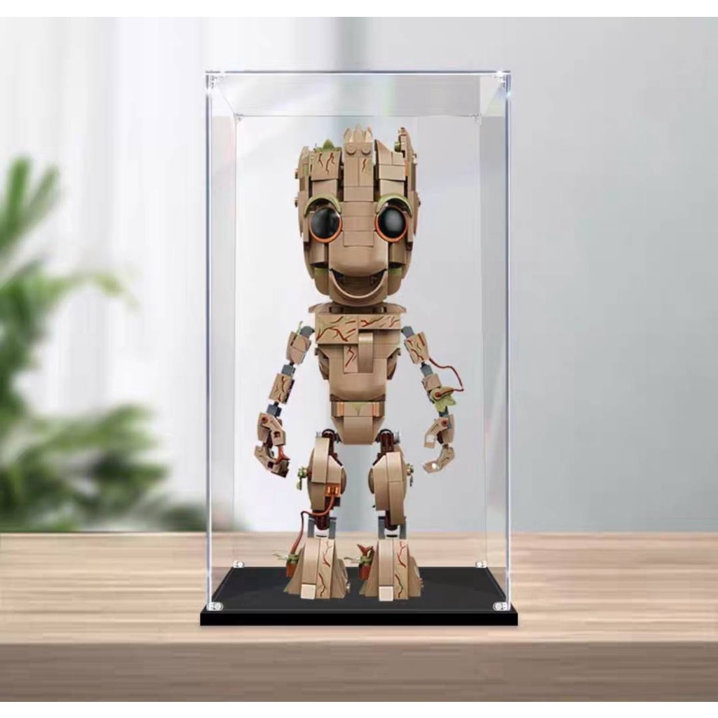 Acrylic Display Case Box 76217 Marvel Super Heroes - I am Groot (Only ...