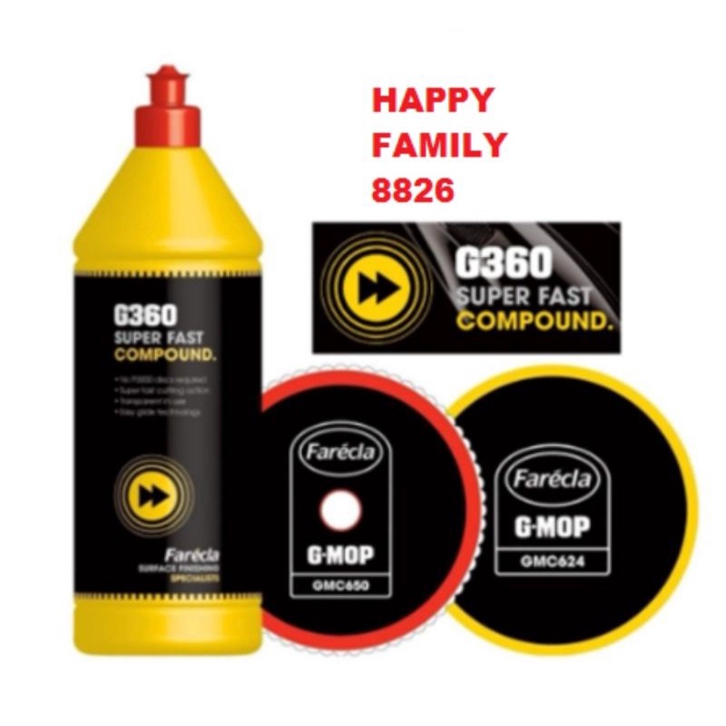 FARECLA G360 SUPER FAST COMPOUND / SFC501 / POLISHING COMPOUND / STEP 1 ...