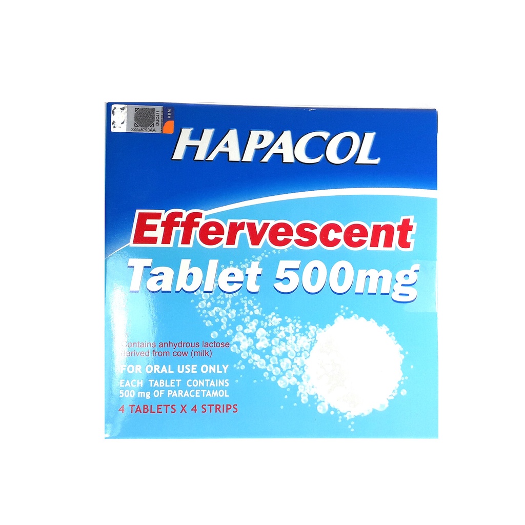 HOE Hapacol Effervescent Tab 500mg | Shopee Malaysia