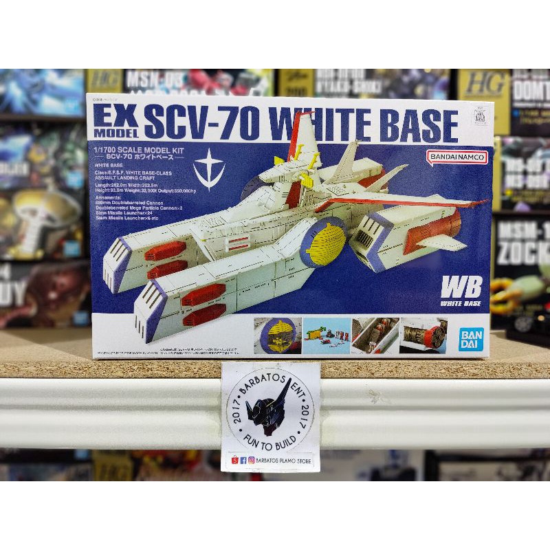 BANDAI [⏳Limited] EX Model White Base/ EX Model Samson Trailer / EX ...