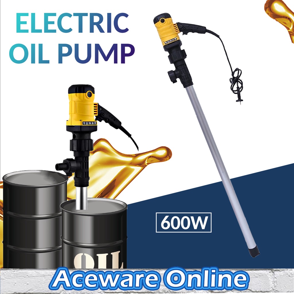 Portable Oil Pump Electric Oil Pump Oil Extractor Pump Drum Pump ...