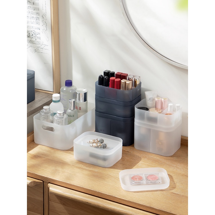 MUJI Japanese Style Desktop Home Office Cosmetic Storage Box Makeup ...