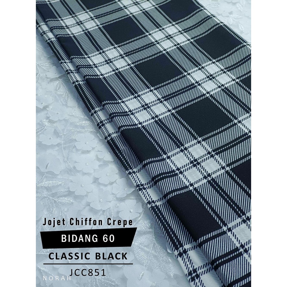 READY STOCK!! KAIN PASANG VIETNAM JOJET CHIFFON CREPE IRONLESS | Shopee ...